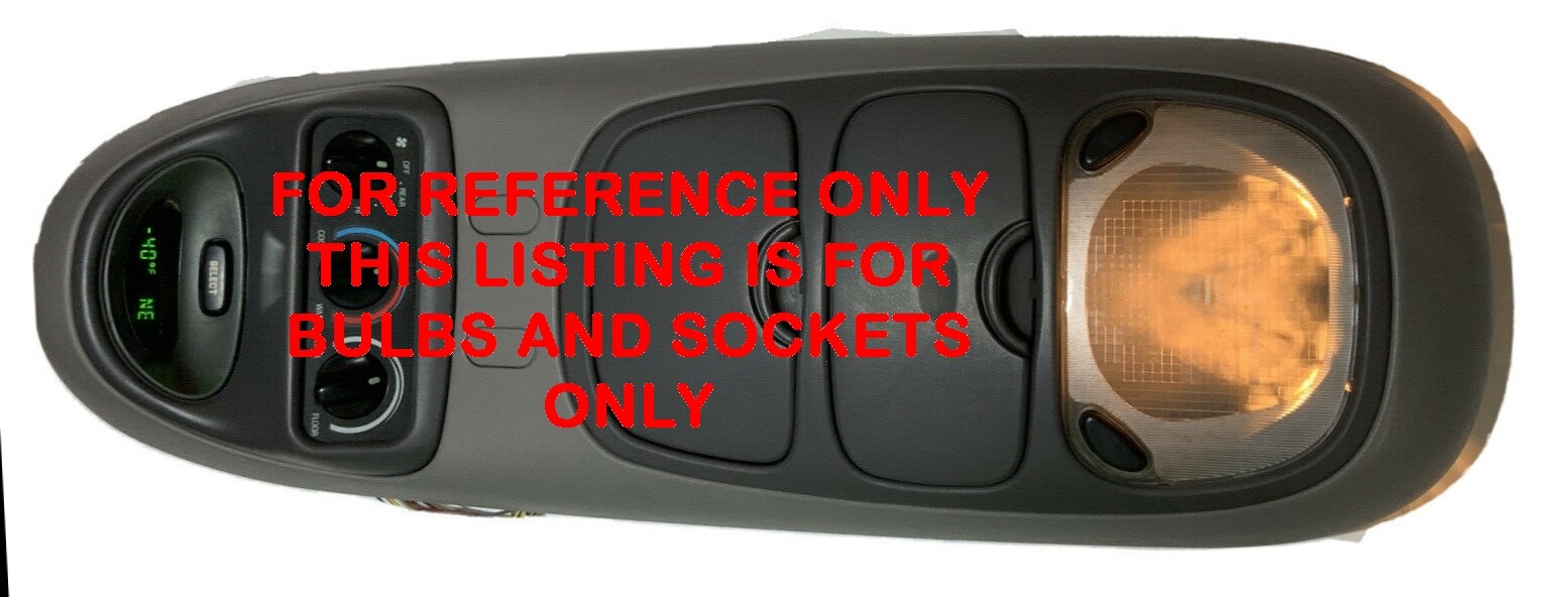 NEW Ford Overhead Map LED Light Bulb & Socket XU5Z-13466-LED Expedition ...