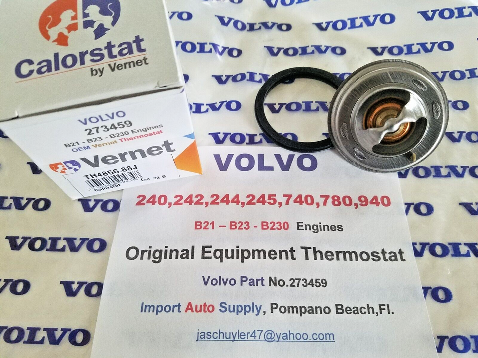 Volvo Original Equipment Thermostat 240 740 940 Series - B21 - B23 ...