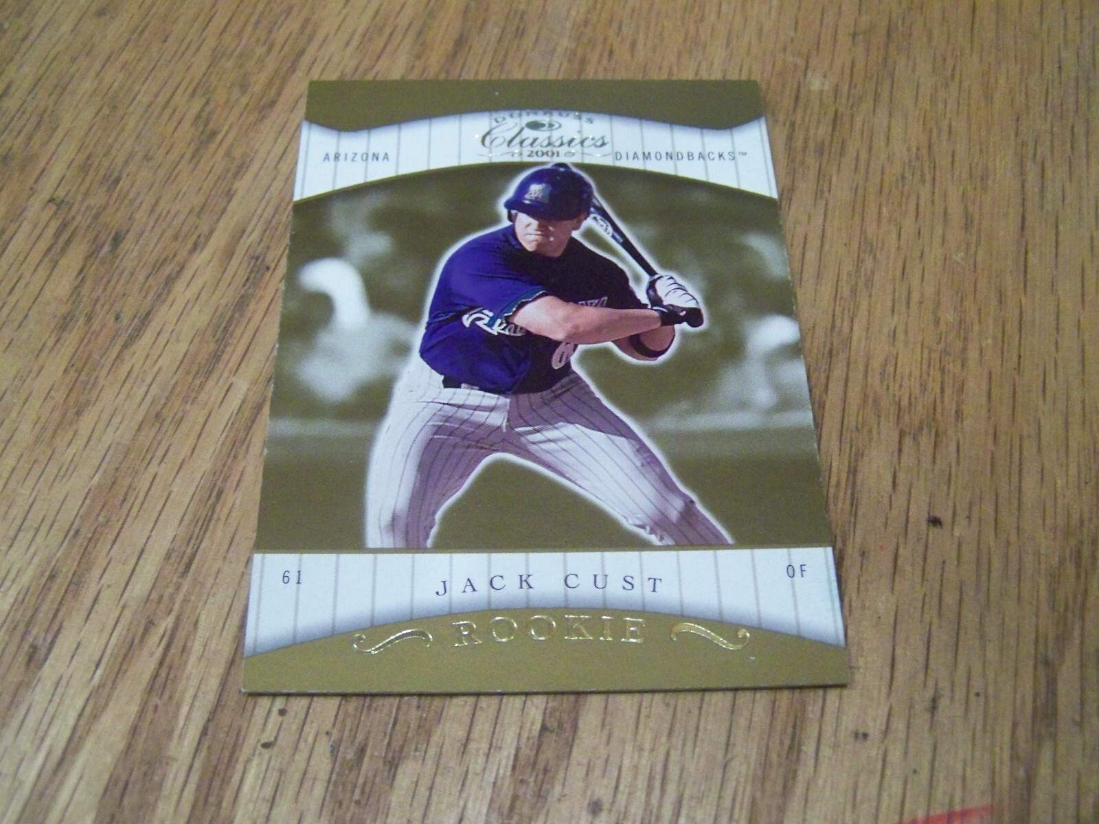 JACK CUST ROOKIE 2001 DONRUSS CLASSICS 499/585 BASEBALL CARD | eBay