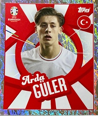 Topps - UEFA Euro 2024 Sticker TUR PTW Arda Güler Türkei | eBay.de