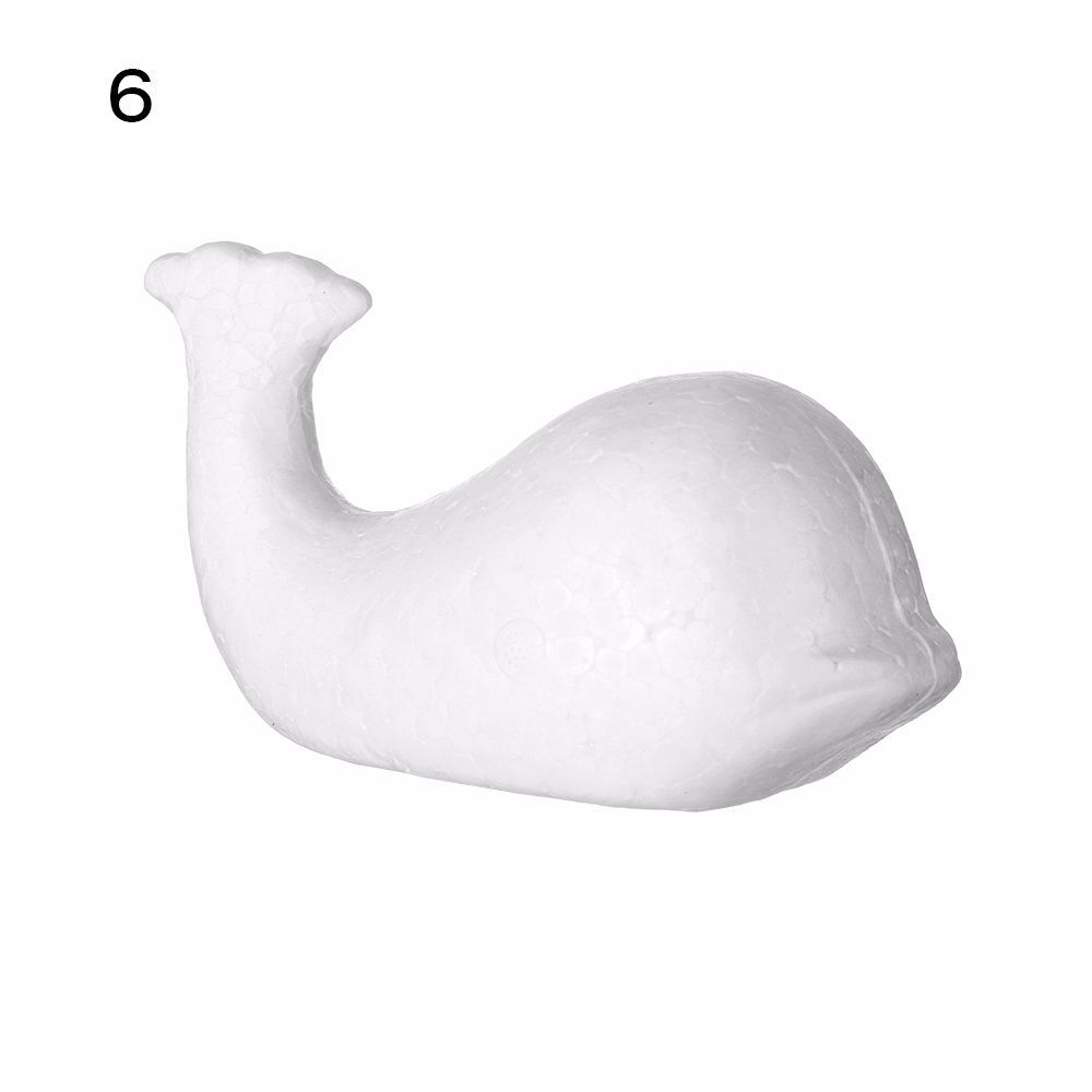Gifts Party Supplies Foam Balls Styrofoam Animals Shape White ...