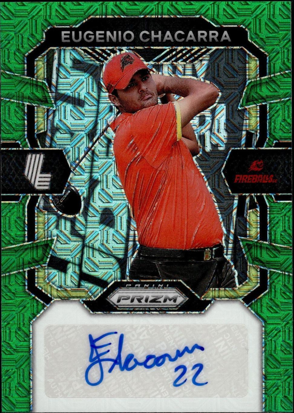 2024 Panini Prizm Liv Golf - Signatures Eugenio Chacarra #SIG-ECH Green ...