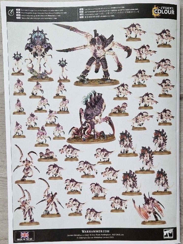 Tyranids Miniature Unit Multi-listing | Warhammer 40K Leviathan Box Set ...