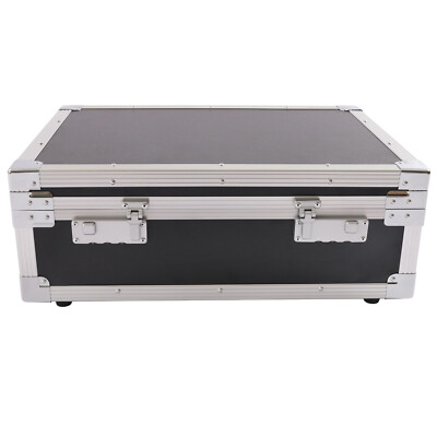 Aluminum Hard Case Briefcase Toolbox Storage Box Tool Case Black ...