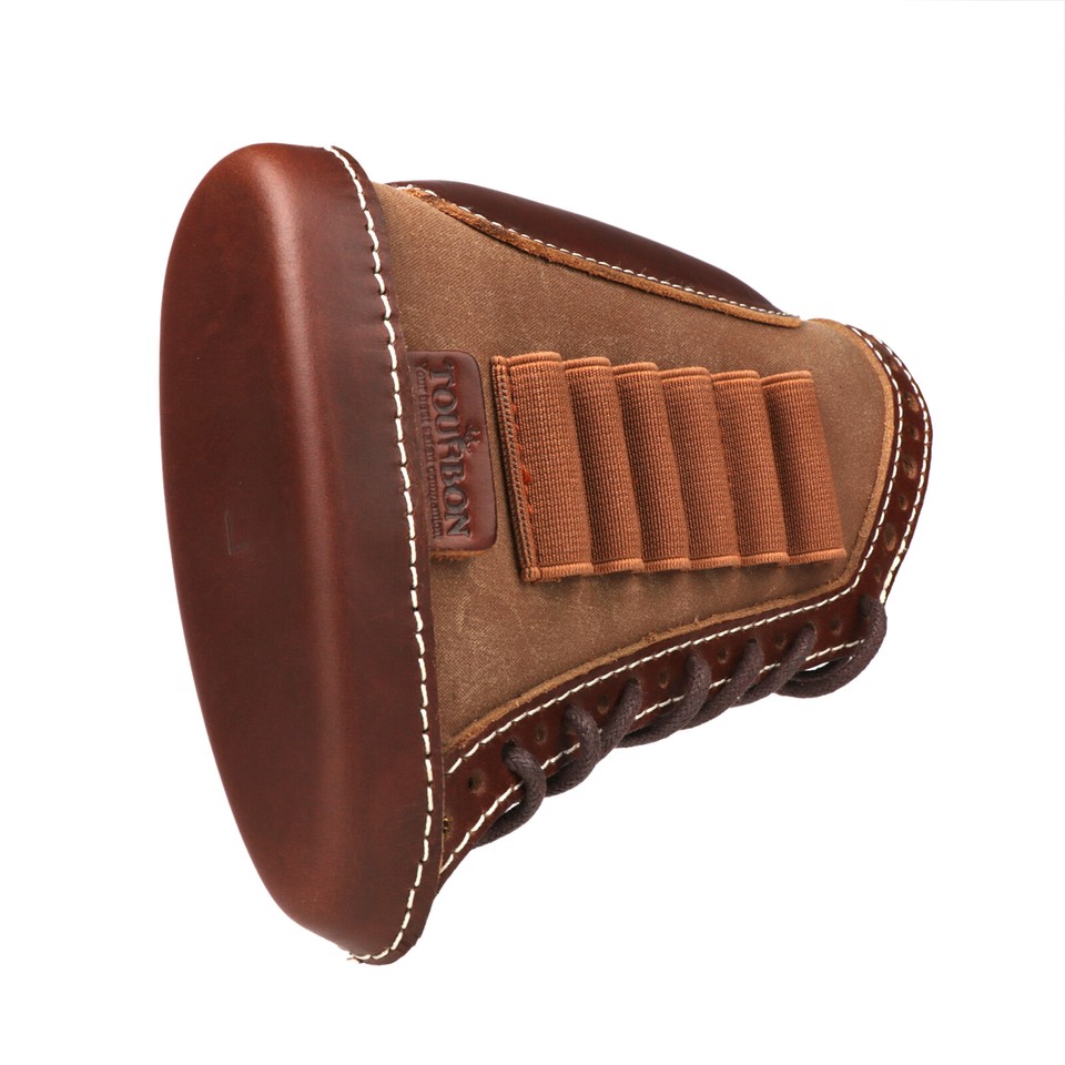 TOURBON Recoil Pad Rifle Buttstock 30-06 ,45-70 Ammo Holder Cheek Riser ...
