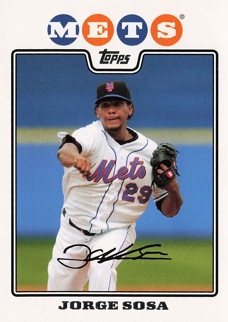 Jorge Sosa Topps 2008 Baseball Card #283 | eBay
