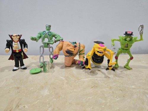 Vintage 1994 Toymax Creepy Crawlers Action Figures - Set Of Five ...