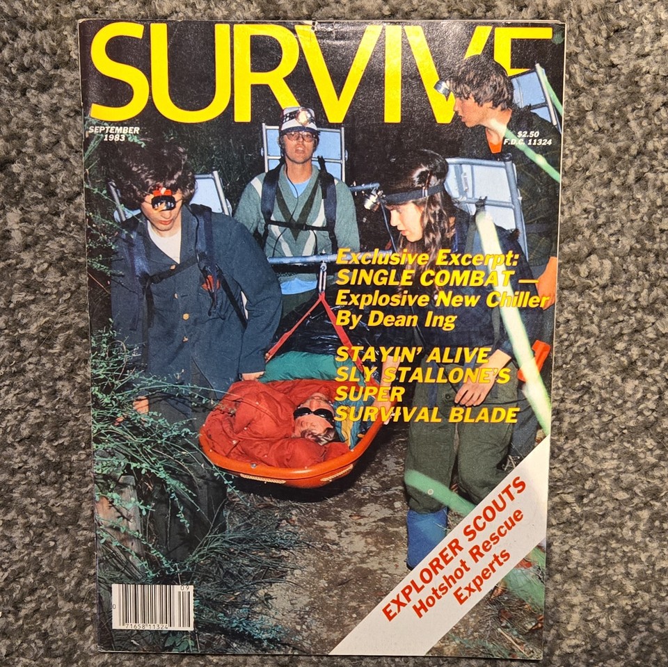 Survive Magazine September 1983 WW3 Nuclear Preparedness survival ...