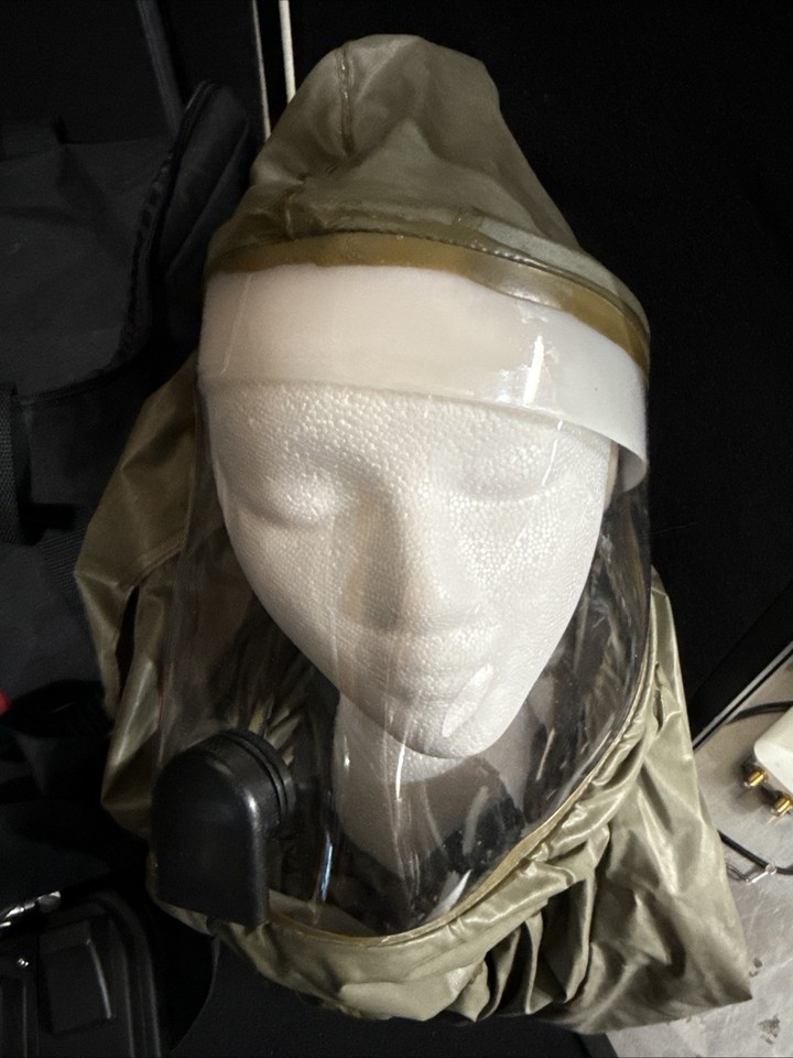 3M Breathe Easy Turbo Unit P/N 022-00-03 /w Mask Hood Respirator System ...