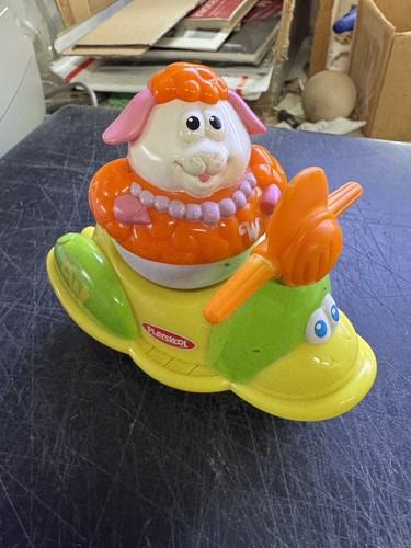 Lot Of 4 Playskool Hasbro 2003 Weebles Wobble Cow Lamb Elephant Weeble ...