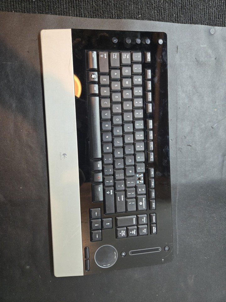 Logitech diNovo Edge Wireless Bluetooth KEYBOARD ONLY - Black | eBay