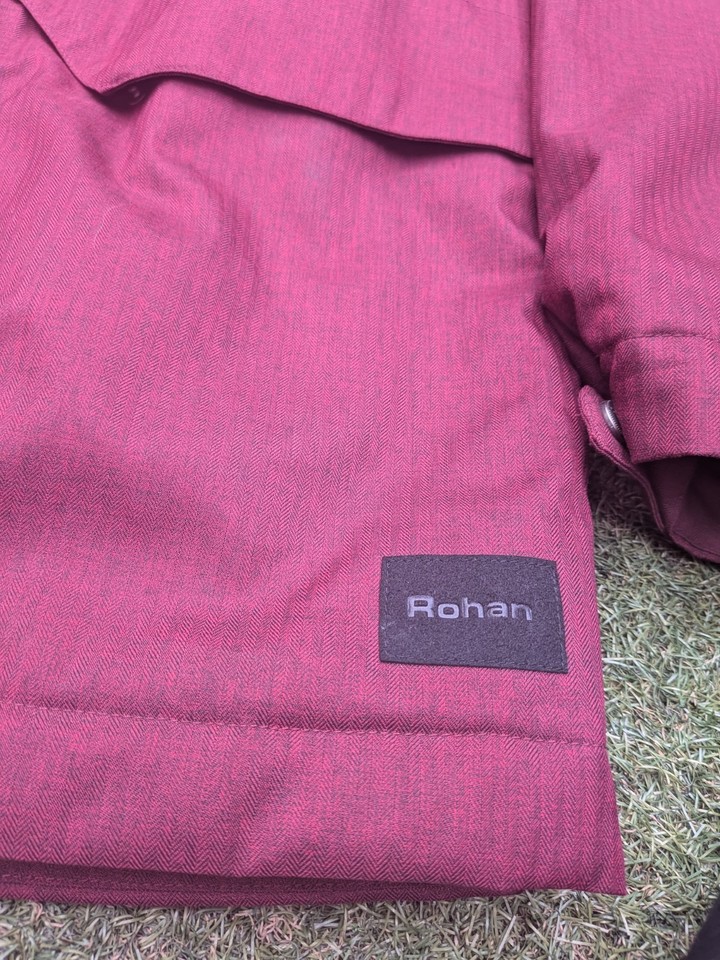 Rohan Outpost Jacket Barricade Mens Size Small Burgundy Red - Missing ...