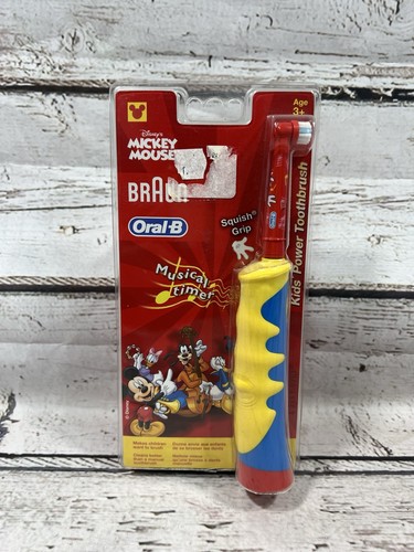 Mickey Mouse Disney Musical Timer Oral-B Braun Kids Power Toothbrush ...
