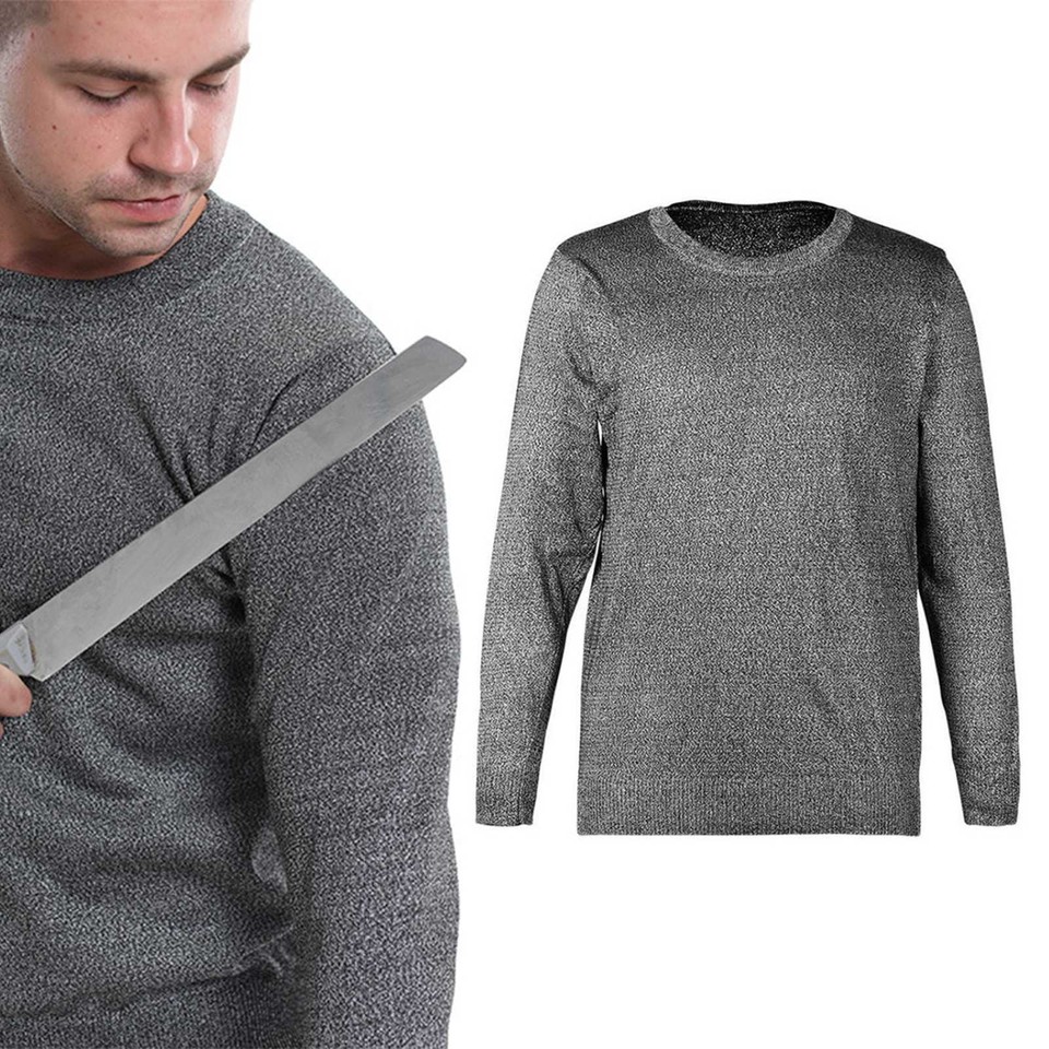 Cut Resistant Anti Slash Clothes Level 5 Protective Equipment Round ...