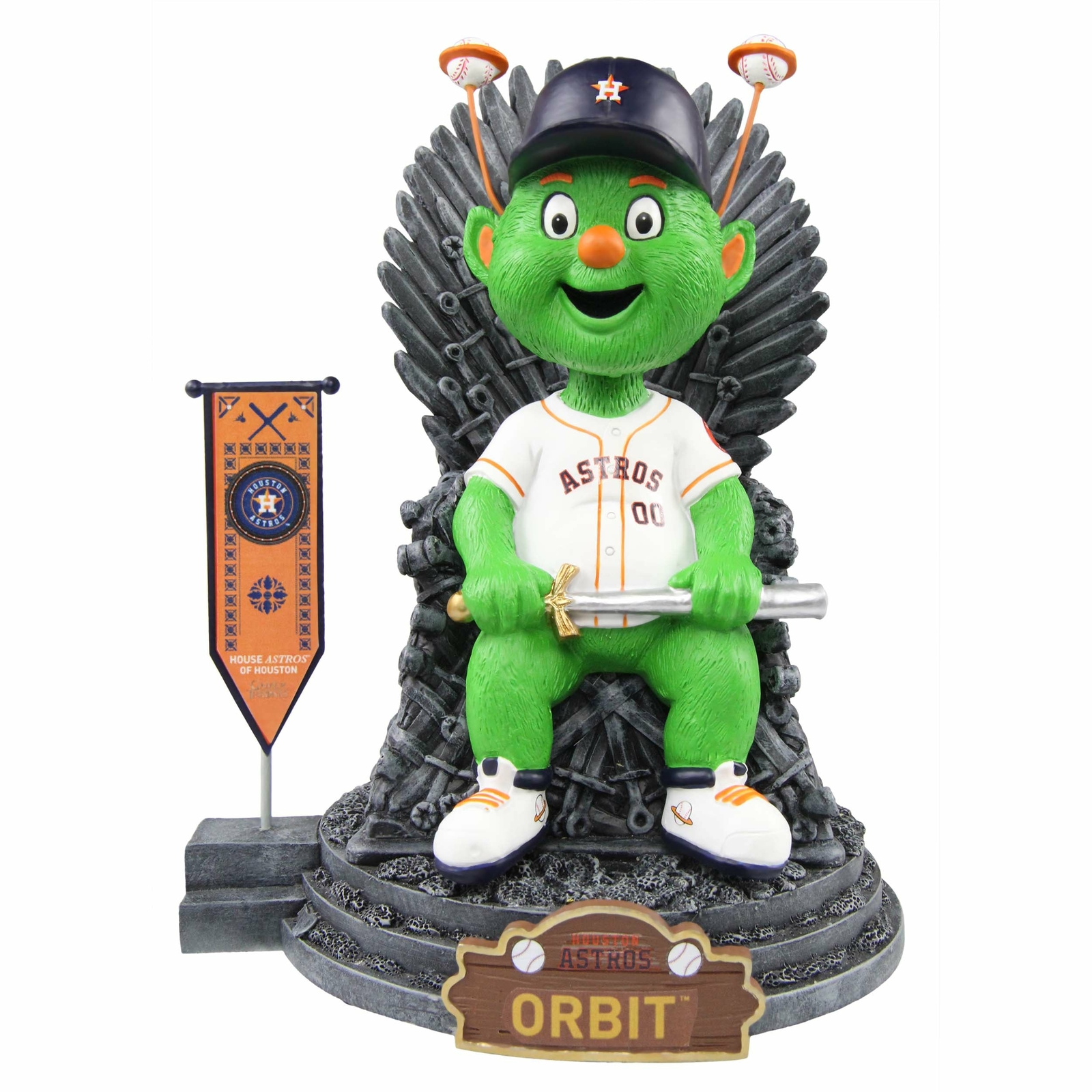 Orbit Houston Astros Game of Thrones Iron Throne GOT Bobblehead MLB ...