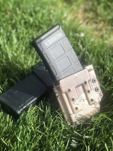 Kydex .556 Magazine Carrier - Tek Lok or MOLLE Attachment -Adjustable ...