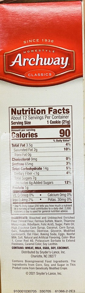 Archway Homestyle Classics Soft Raspberry Filled Cookies 9 Oz - FREE ...