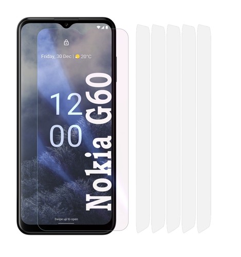 5x CLEAR Plastic LCD Screen Protector Cover Film Guards for Nokia G60 ...