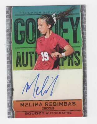 2024 UPPER DECK GOODWIN CHAMPIONS GOUDEY AUTOGRAPH MELINA REBIMBAS ...