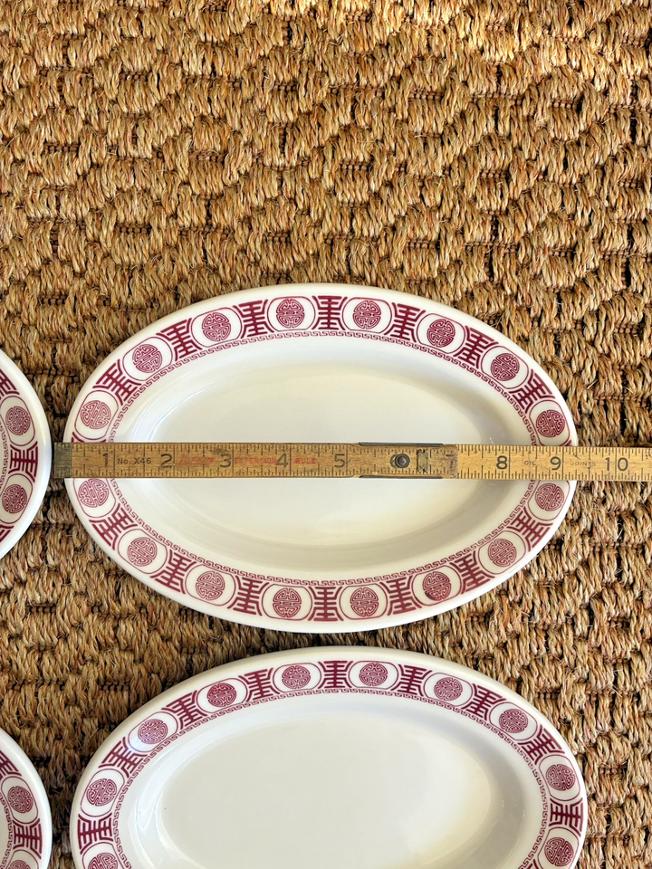 Buffalo China Restaurant Ware 203A New Chinese Plates Set 4 Chinese New ...