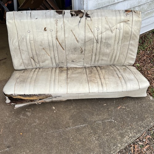 1968 1969 Chevelle Cutlass Gto Rear Seat Backseat | eBay