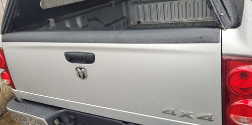 Smooth Black ABS Plastic Tailgate Cap Protector for 03-2008 Dodge Ram ...