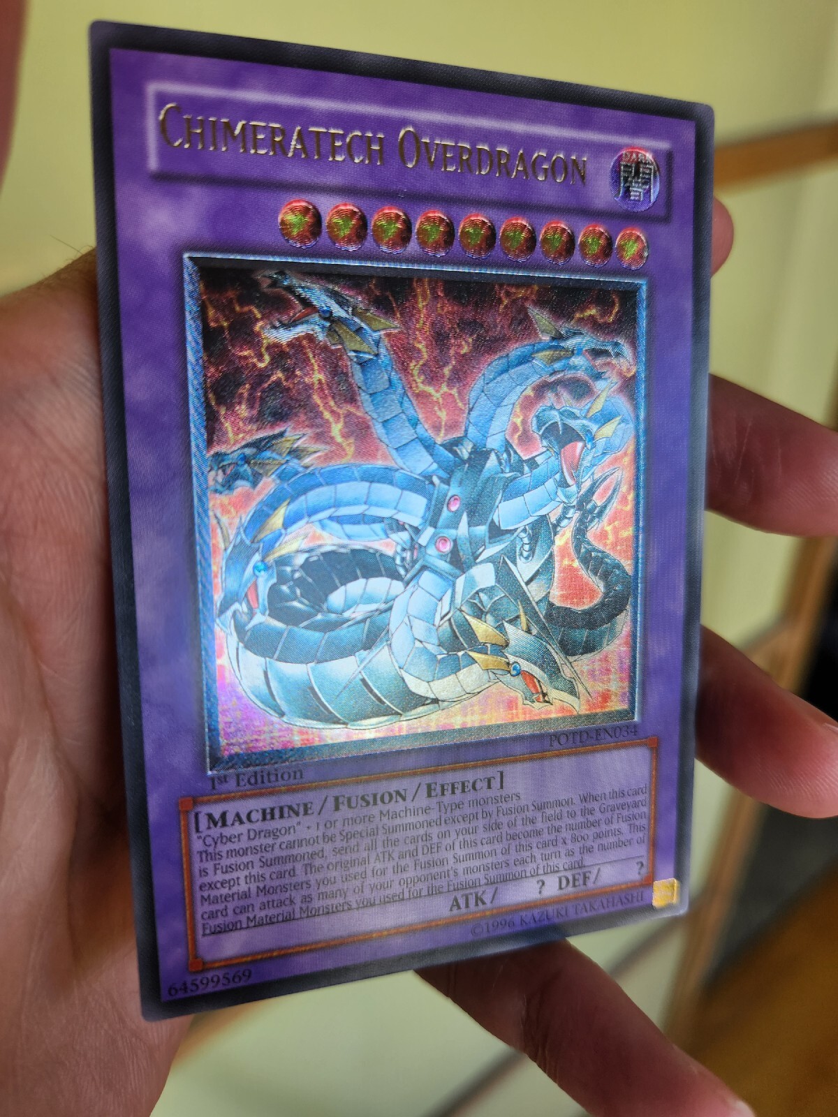 Chimeratech Overdragon, Euro Ultimate Rare, Yu-Gi-Oh! NM EU Print | eBay