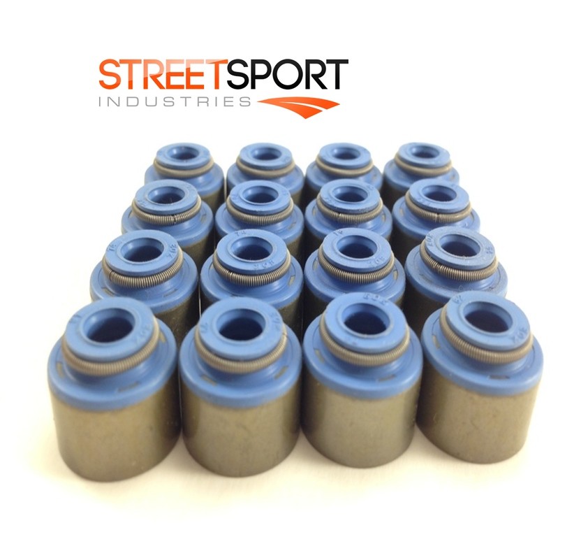 Mitsubishi 4G64 4G93 4G94 Lancer Mirage - FKM Valve Seals - Set of 16 ...