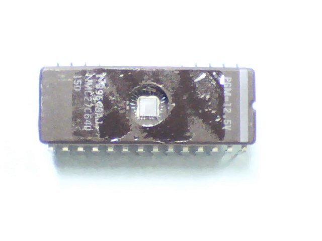 NSC NMC27C64Q-150 Qty of 11 per Lot Programmed UV ERASABLE PROM 150nS ...