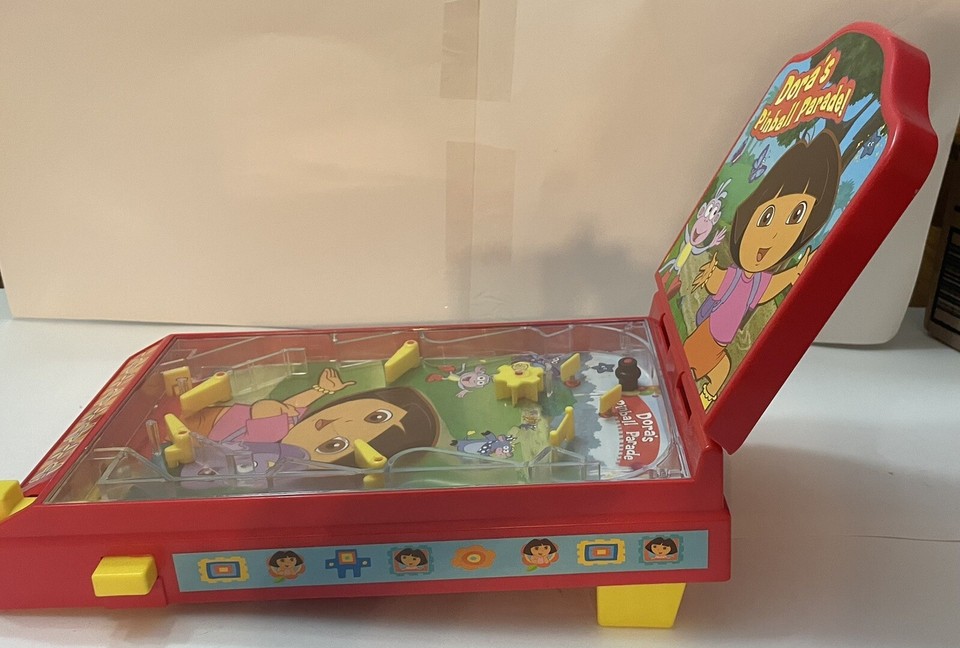 PINBALL Machine Tabletop DORA The Explorer Pinball Parade 2004 Funrise ...