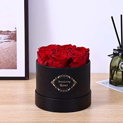 Preserved Roses Box Eternity Roses Long Lasting Roses Gifts for 7 Roses ...