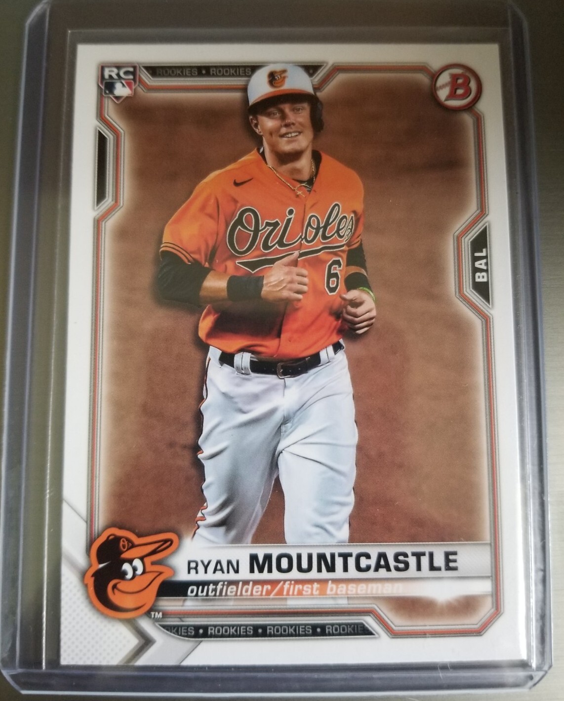Ryan Mountcastle 2021 Bowman Rookie Card RC #41 Baltimore Orioles | eBay