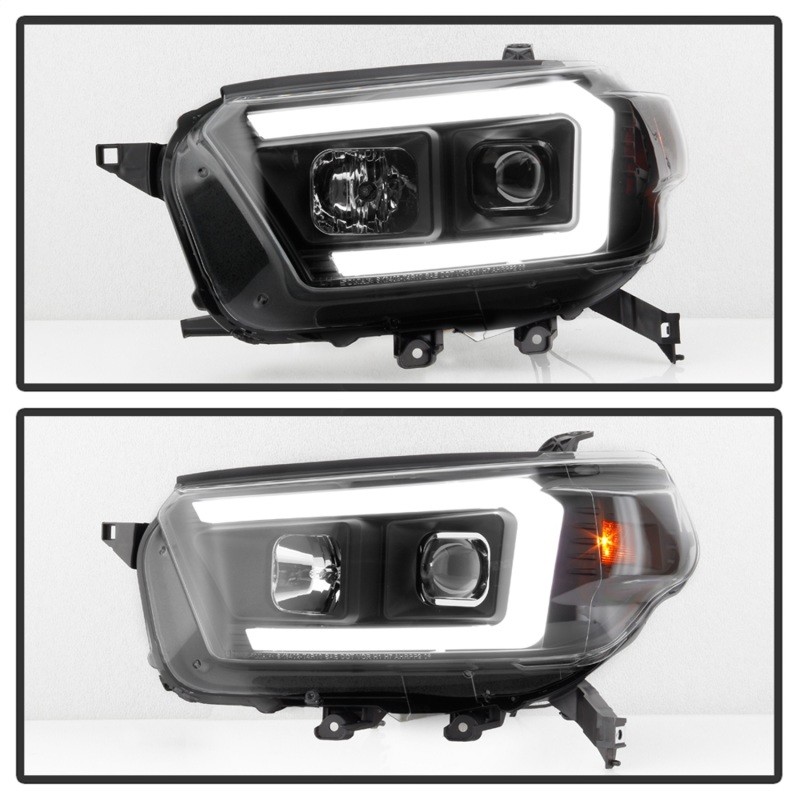 Spyder Signature Projector Headlights - Black for 10-13 Toyota 4Runner ...