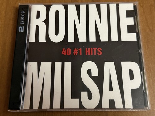 40 #1 Hits by Ronnie Milsap CD 2 Discs 2000 Country “It Was Almost Like ...
