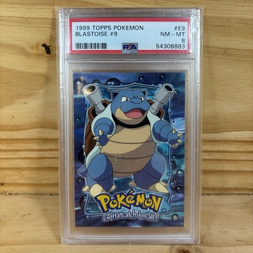 1999 Topps Pokemon Blastoise #9 PSA 8 NM-MT | eBay