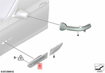 Genuine BMW Alpina Hybrid 7L B7 B7L B7LX B7X Trim Trim Element Left ...