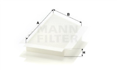 MANN CU3448 Cabin Filter for sale online | eBay UK
