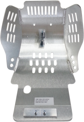 Devol Aluminum Skid Plate – Strong & Lightweight w/ Oil Drain Holes ...