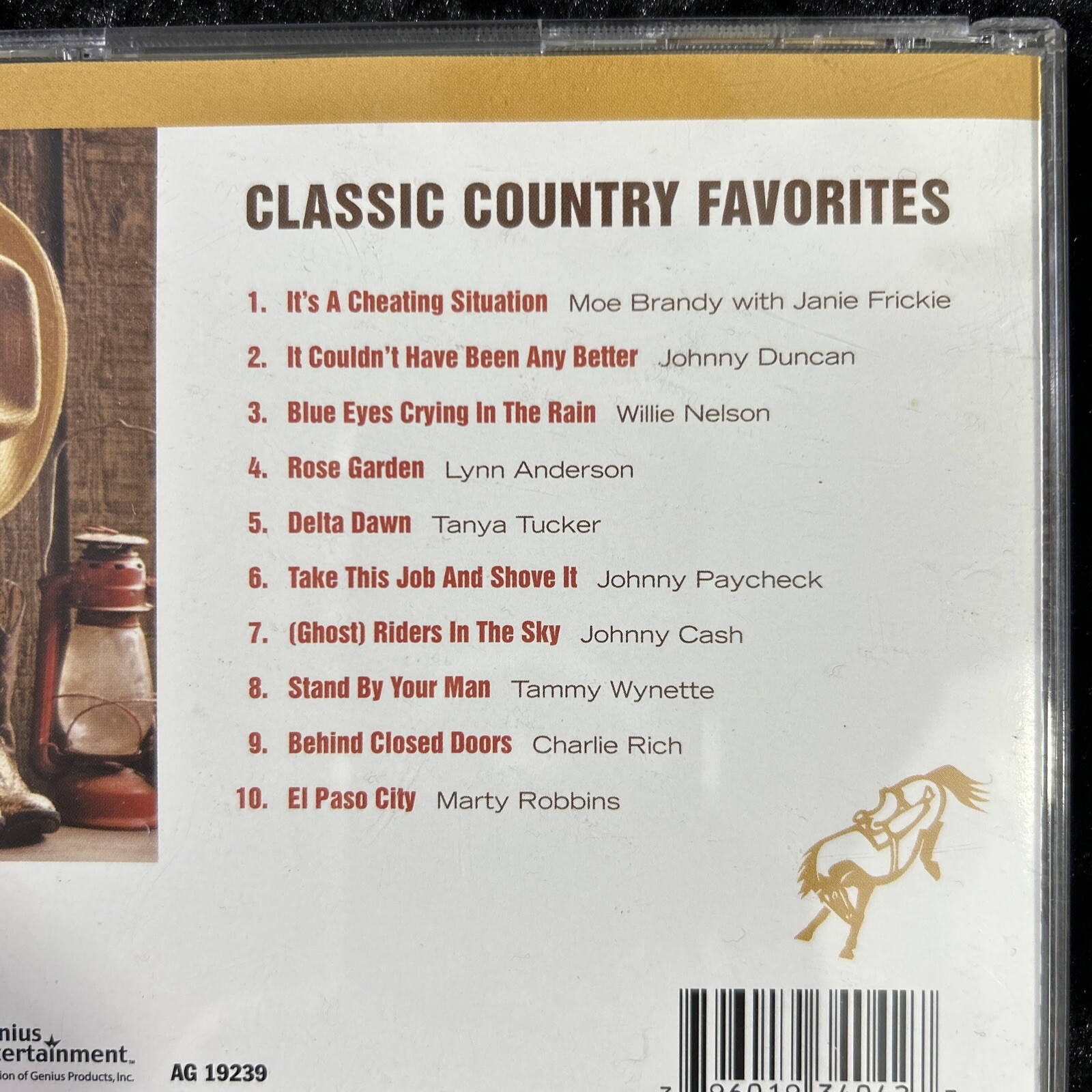 Classic Country Favorites - Sony Music 1991 CD - AG19239 | eBay UK