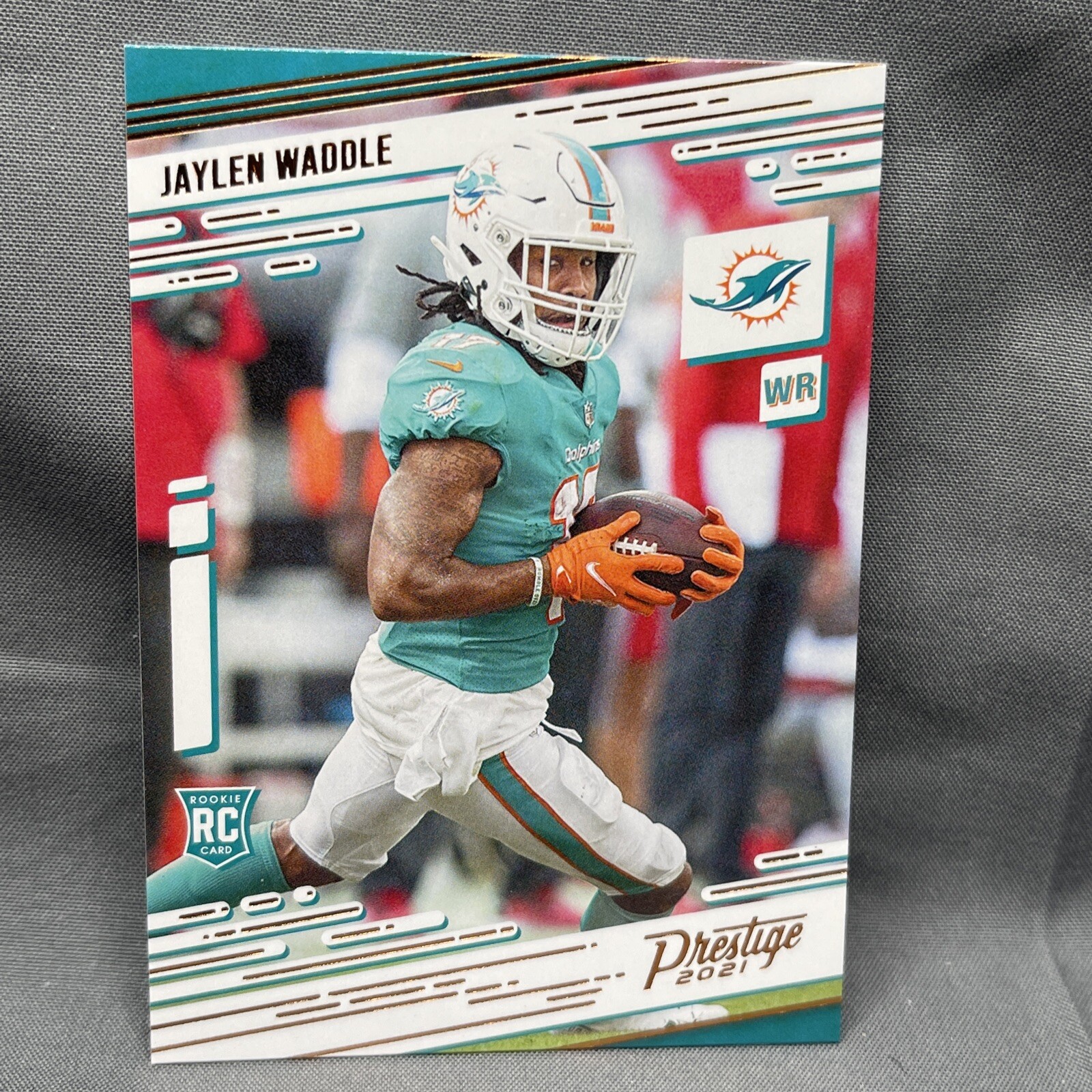 2021 Chronicles Prestige JAYLEN WADDLE Rookie Card Dolphins No. 213 | eBay