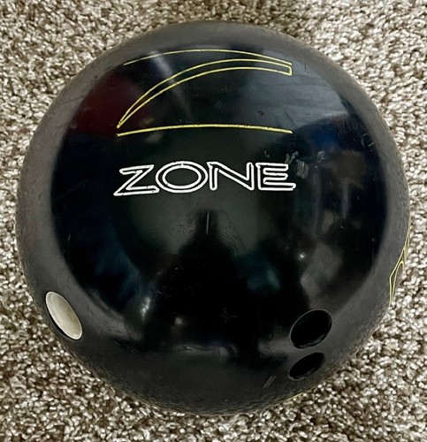 Vintage Brunswick Z Zone Black Bowling Ball 13 Lbs. 11 Oz. Drilled | eBay