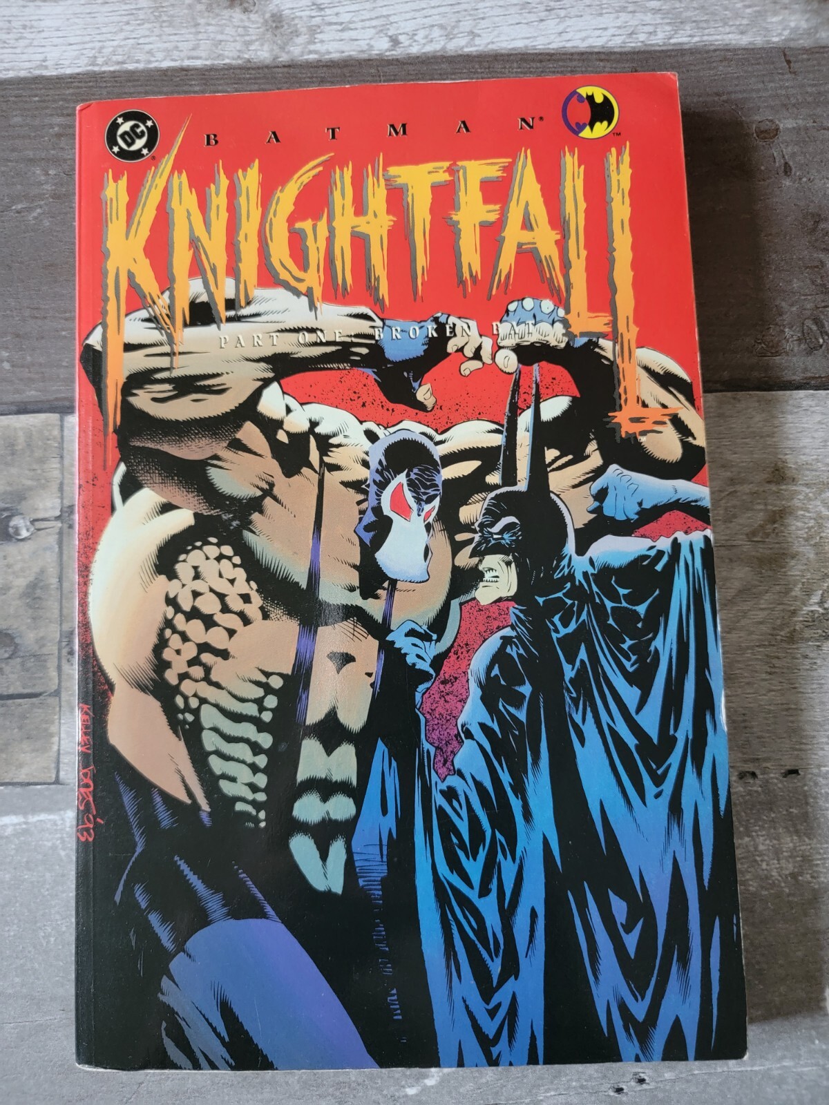 Batman Knightfall Part One Broken Bat TPB - DC Comics 1st Print 1993 | eBay