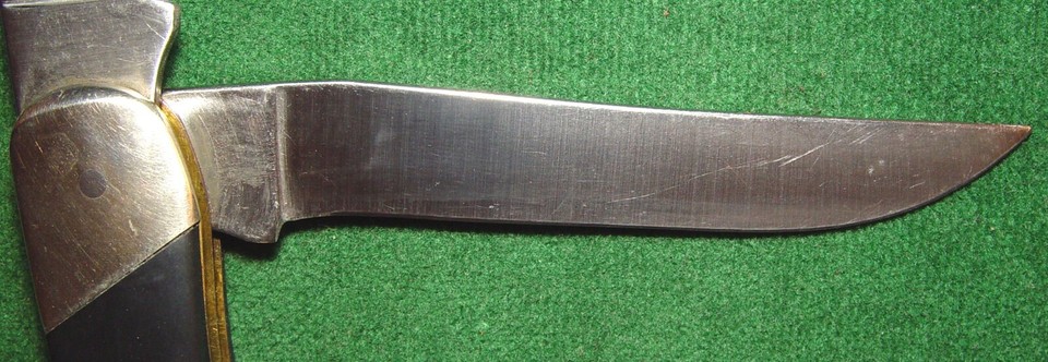 Vintage 1970's BUCK 317 Trailblazer Folding Hunter Knife Matching 317 ...