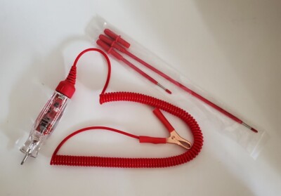 Snap On Tools Circuit Tester 4-49v DC, CLEAR handle EECT449HD 3 Shanks ...