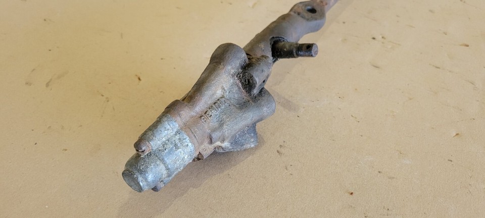 1965-66 MUSTANG V8 POWER STEERING CONTROL VALVE DRAG LINK BENDIX FOMOCO ...