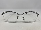 Enhance 4299 SHY. GUNMETAL 54-18-145 Metal Half Rim Eyeglasses Frame ...