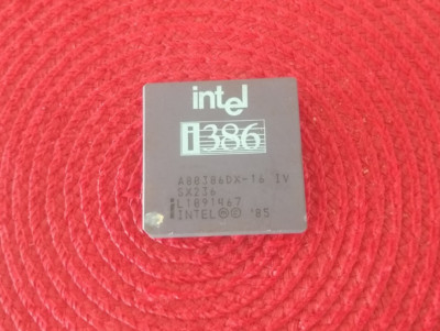 Intel 386DX-16 A80386DX 16 MHz SX236 i386 DX Ceramic 386DX Very Rare | eBay