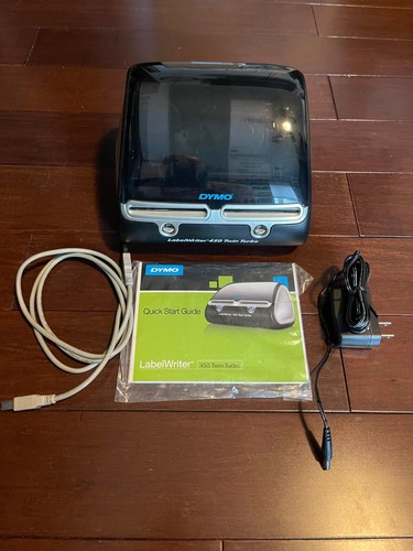 Dymo Label Writer 450 Twin Turbo Direct Thermal Label Printer for PC ...