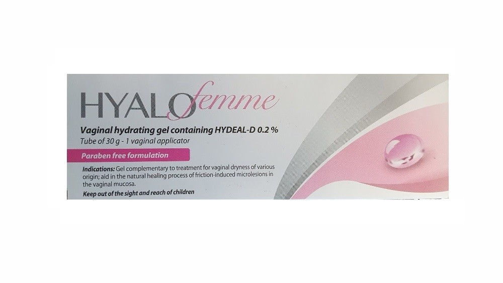 Hyalofemme Vaginal Dryness and Irritation Relief Moisturiser Gel 30g ...