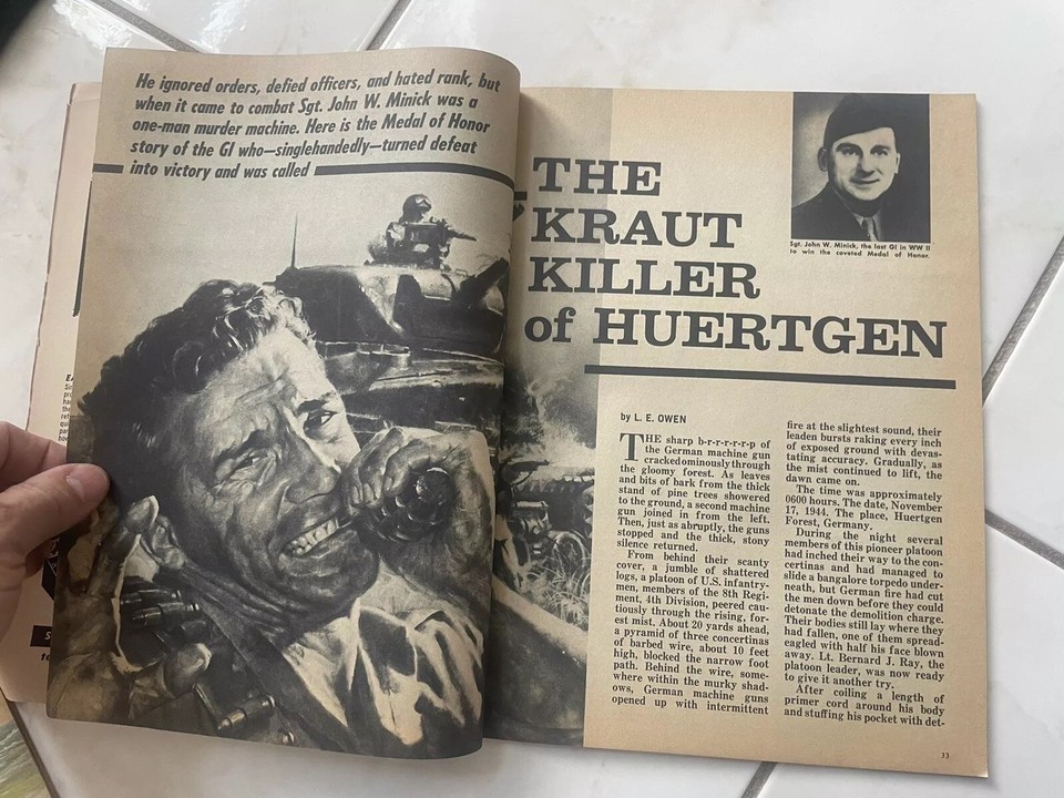 Lot of 3 Man's Conquest Magazines 1963-67 Nazi, Pinups, Fighting Nymphs ...